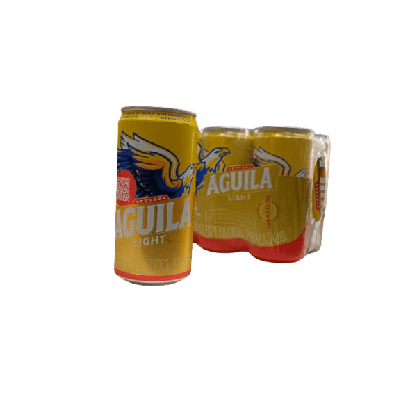 Cerveza de lata 269 ml x 6 pack Aguila Light - Club Sams VE